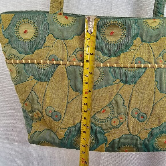 Maruca | Bags | Vintage Maruca Abstract Floral Tapestry Zip Shoulder ...